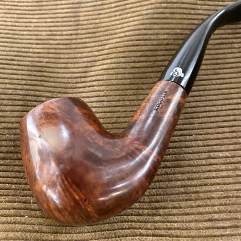 Extra large brown waxed pipe