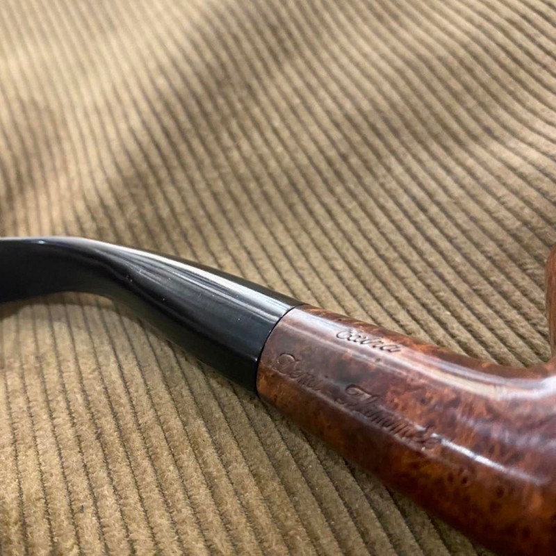 Extra large brown waxed pipe