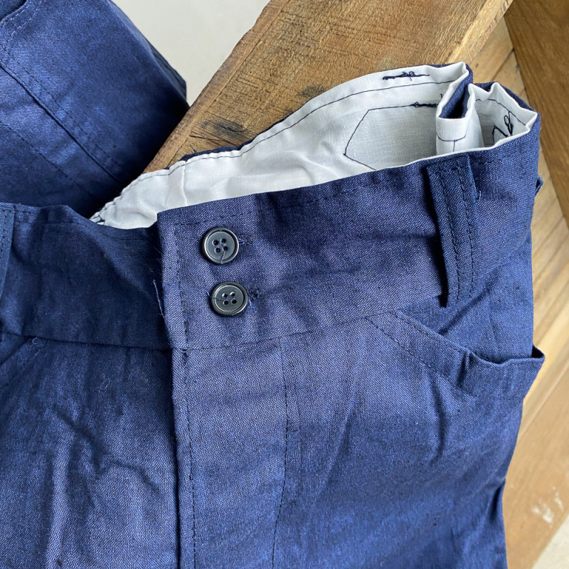 Ensemble Bleu de Chine véritable