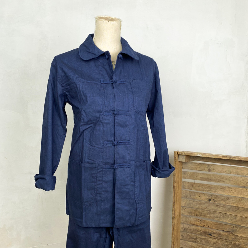 Ensemble Bleu de Chine véritable