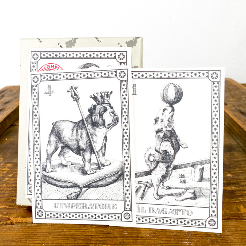Dog tarot cards