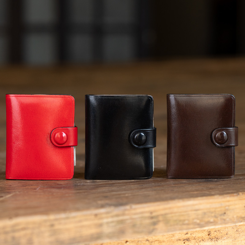 Leather photo holder