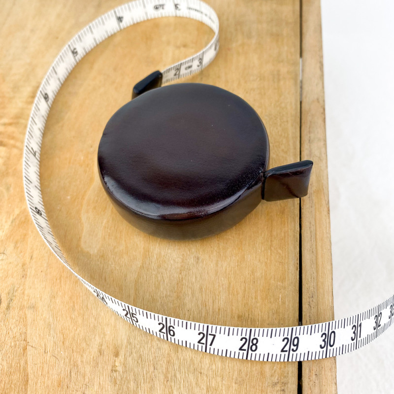 Leather tape measure
