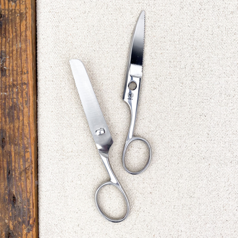 Removable fish scissors