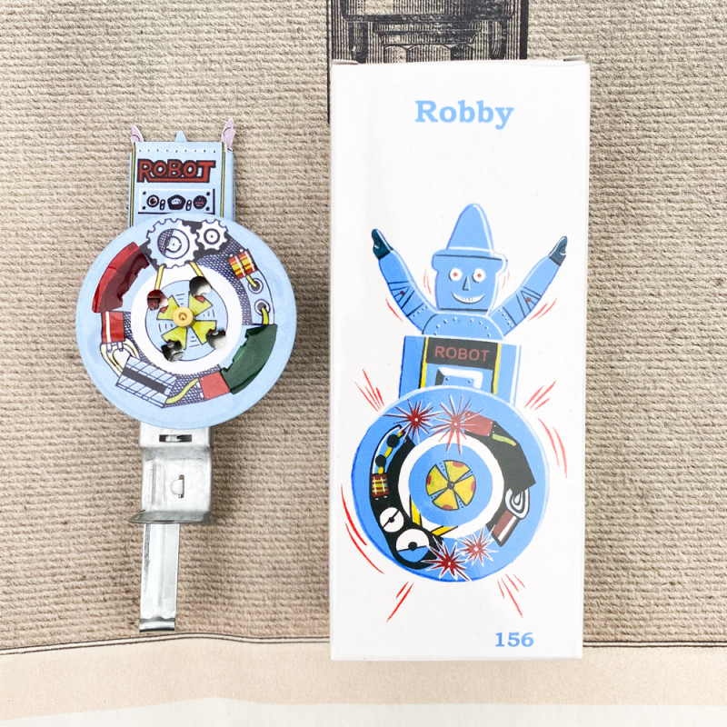 Sparkling robot wheel