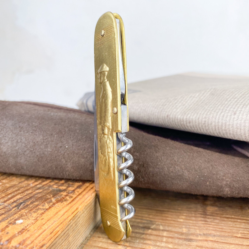 Coursolle 2-piece brass fisherman's knife