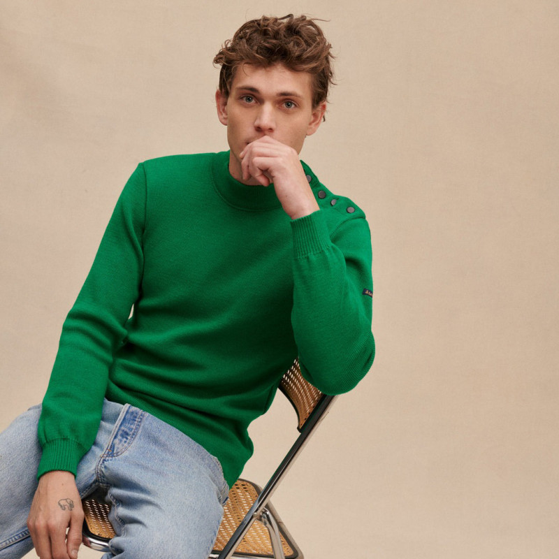 Green Sailor Sweater