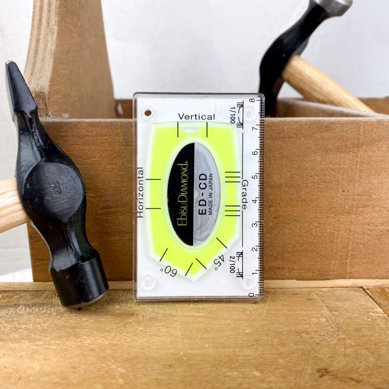 Acrylic spirit level card