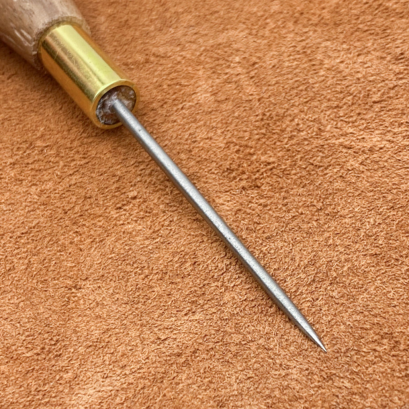 3 cm round awl for leather
