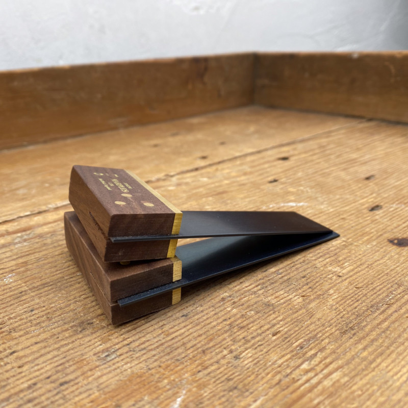 Rosewood and brass dovetail square