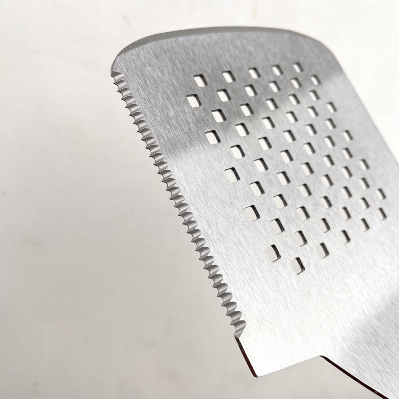 Perforated barbecue spatula