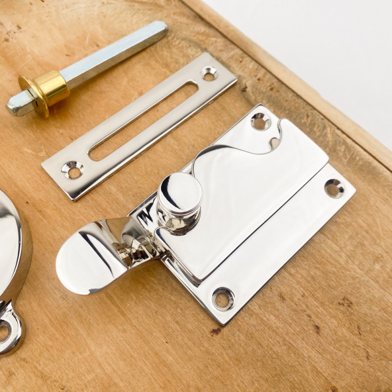 Green/red indicator WC lock