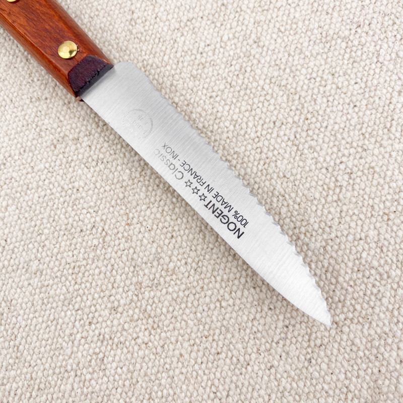 Nogent paring knife, serrated blade