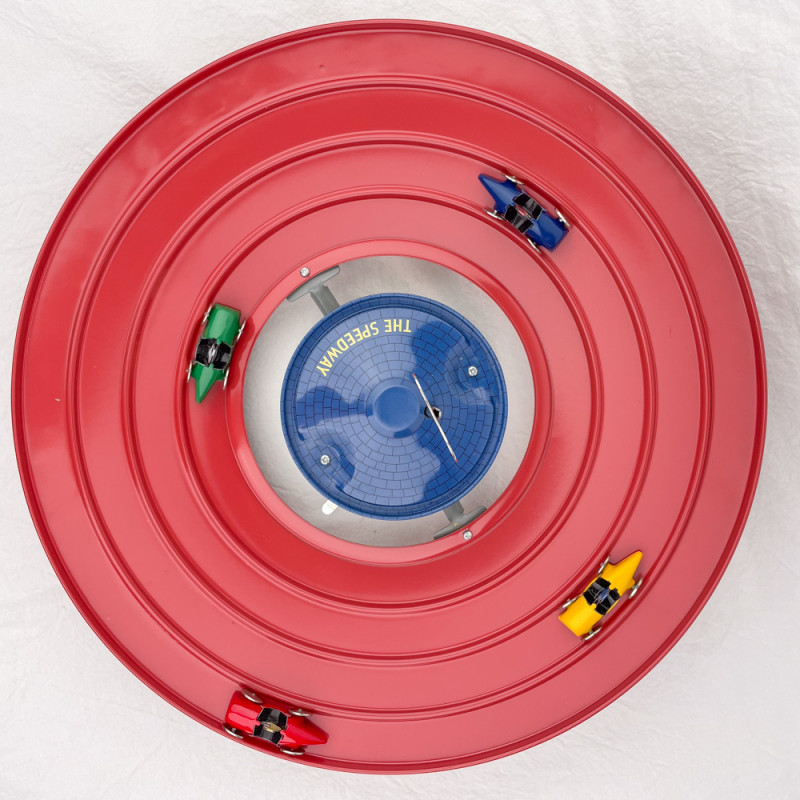 Mechanical car racing circuit