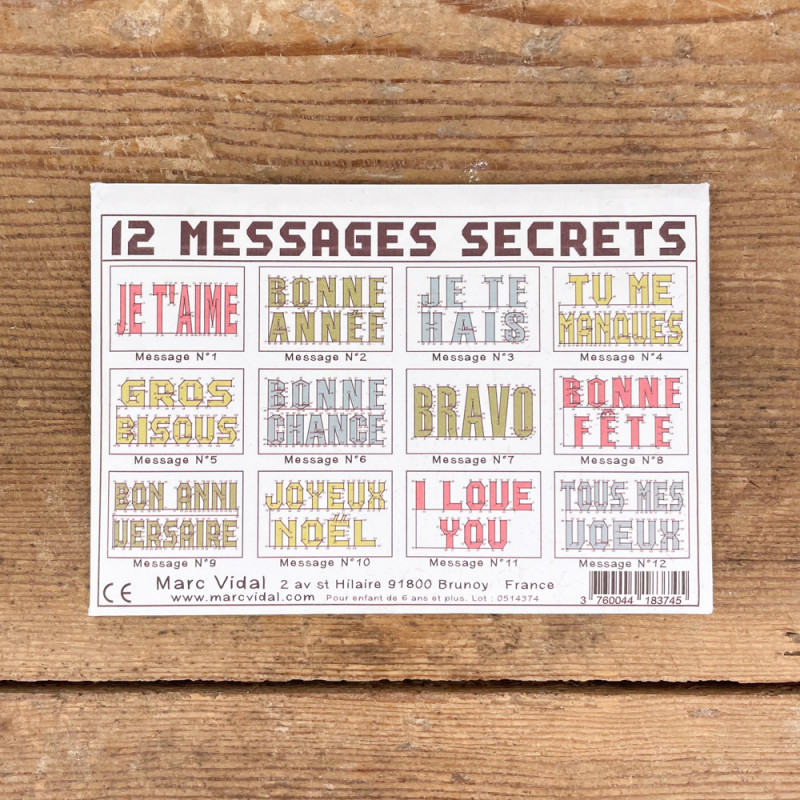 12 secret messages