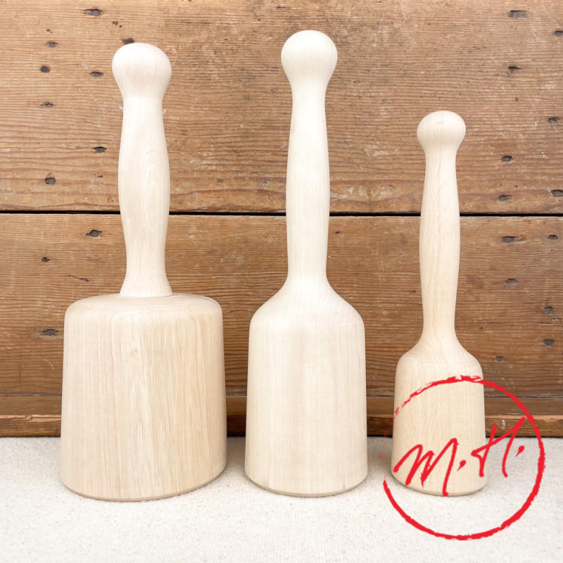 Maillet de sculpteur en bois