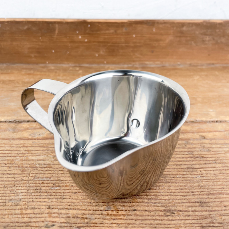 250 ml gravy boat, fat/lean, 2 spouts, all stainless steel I Maison Empereur