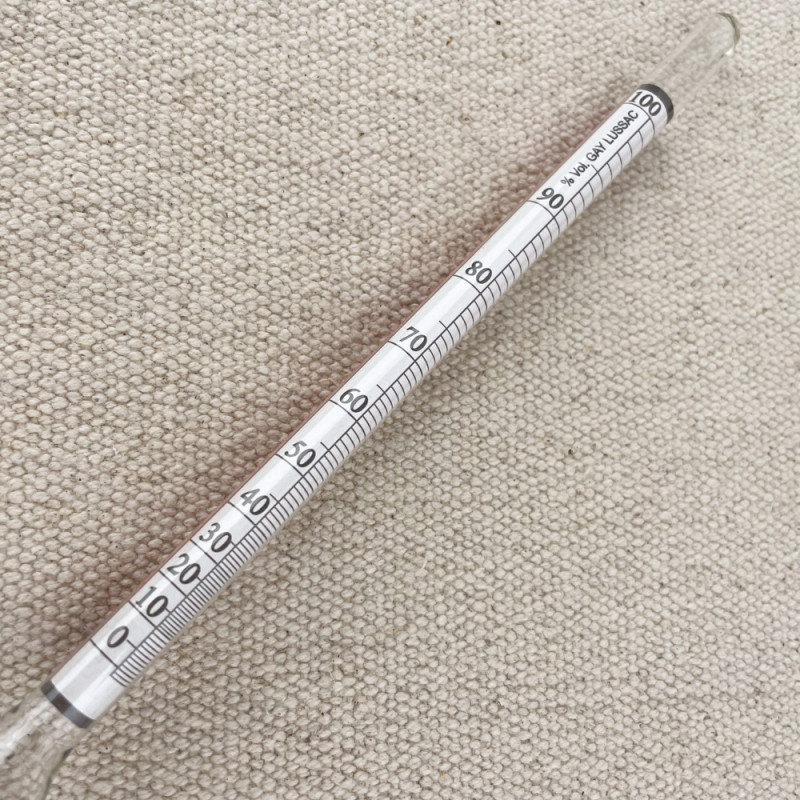 Alcoholmeter - alcohol scale