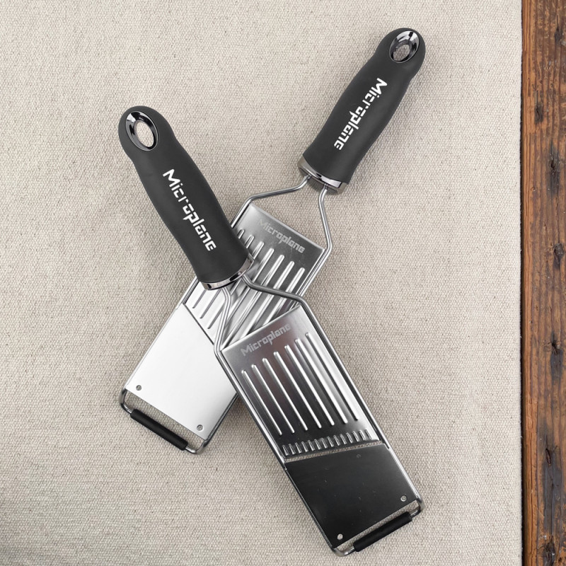 Mandoline microplane
