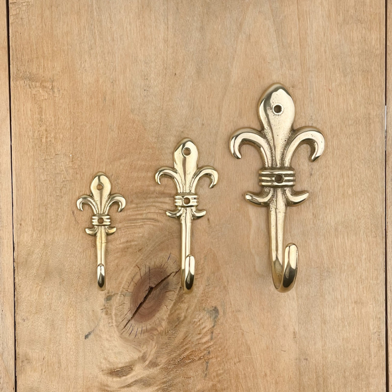 Crochet pour tableau en laiton Style florentin