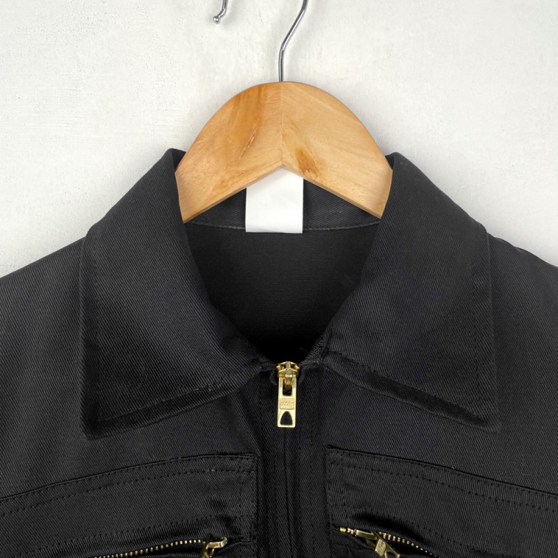 Black mechanical overalls