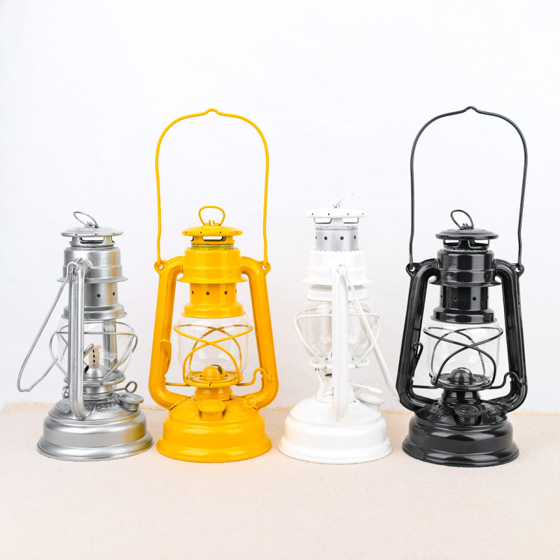 Galvanized metal storm light