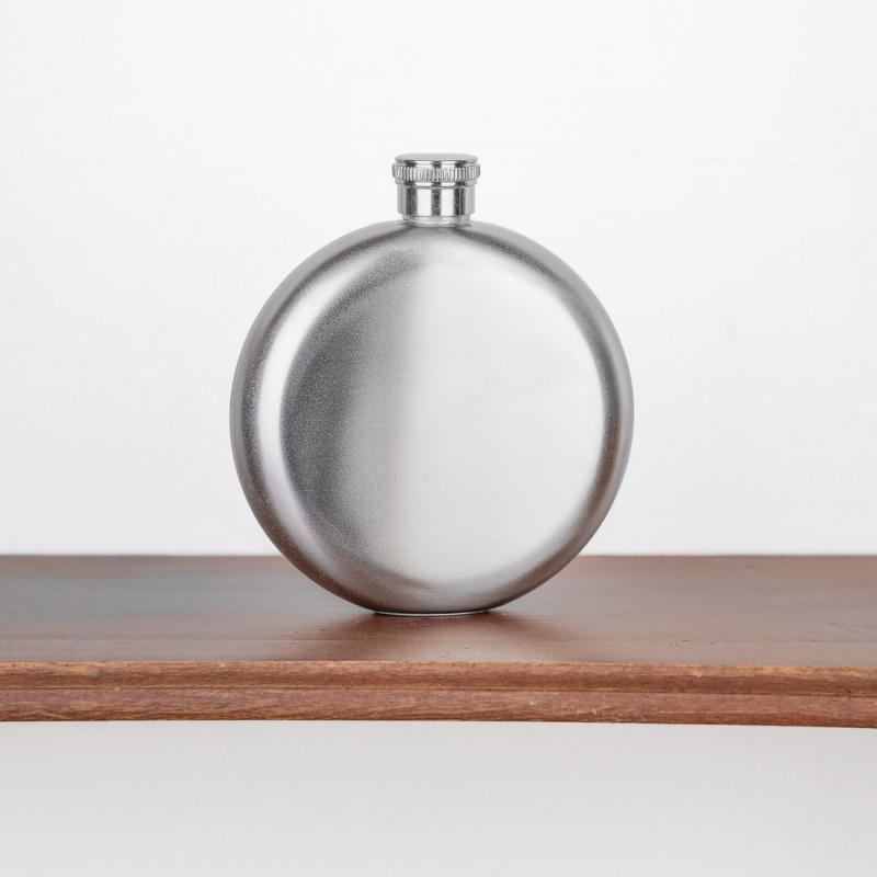 Flasque ronde inox 150 ml