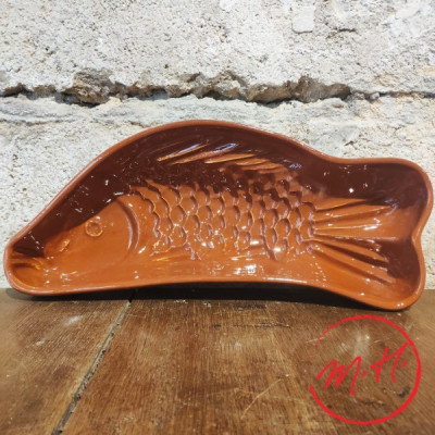 Clay mold fish