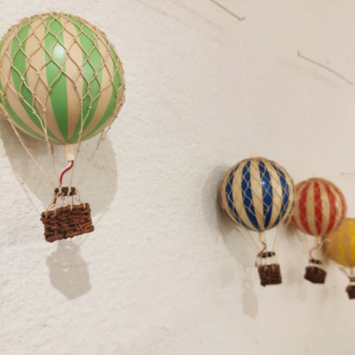 Mobile hot air balloon